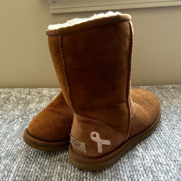 UGG | Shoes | Rare Classic Short Ugg Breast Cancer Awareness | Poshmark